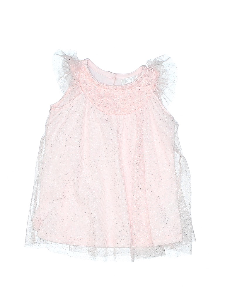 Pepco 100% Polyester Solid Light Pink Dress Size 74cm - 78% off | thredUP