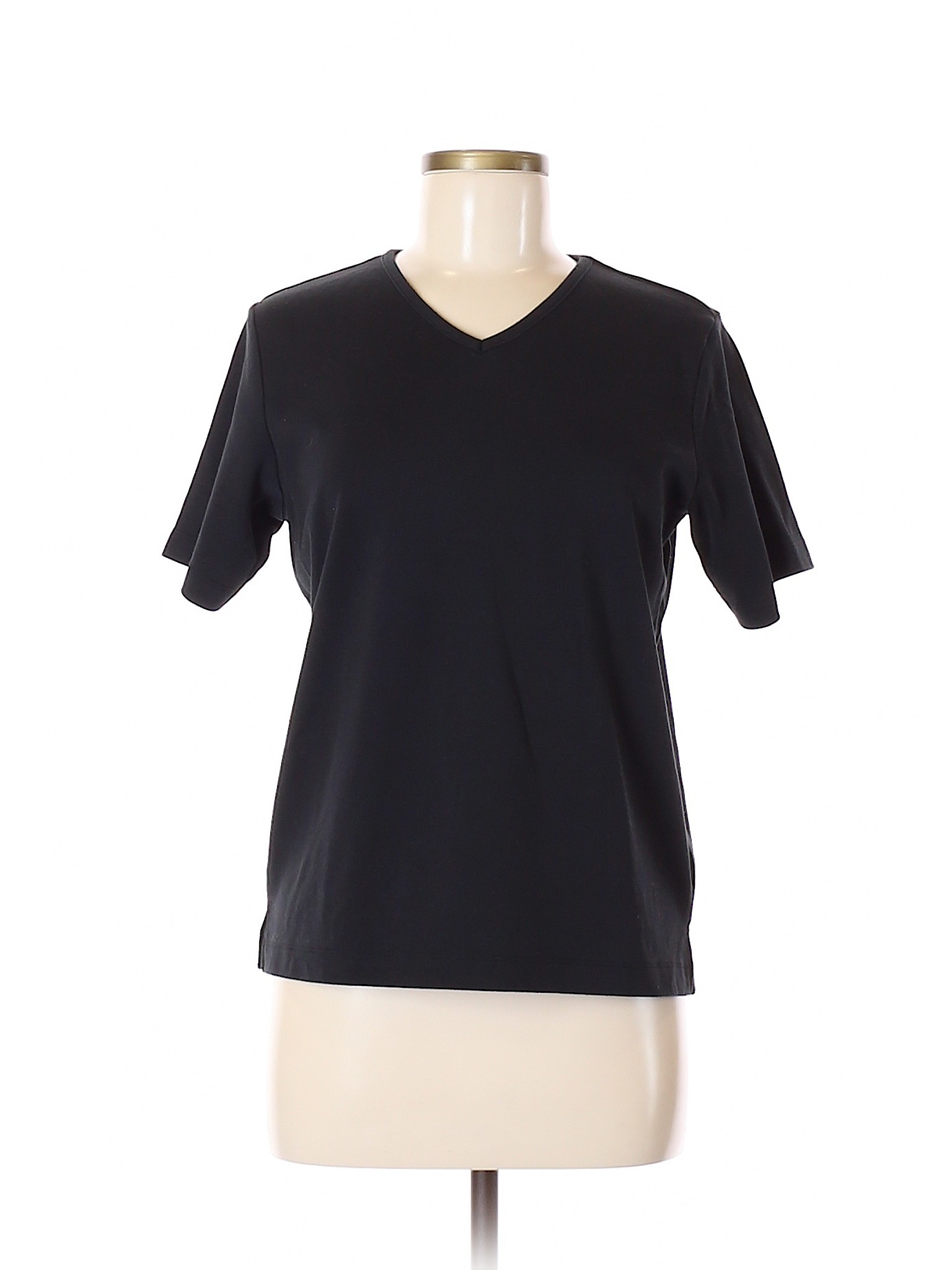 The Tog Shop Solid Black Short Sleeve T Shirt Size M 91 Off Thredup
