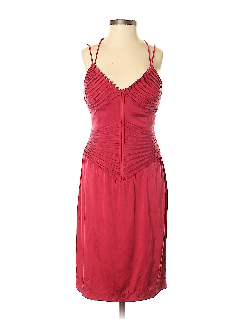 Sue Wong Solid Red Cocktail Dress Size 4 96 Off Thredup