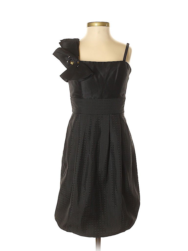 Max And Cleo Solid Black Cocktail Dress Size 2 90 Off Thredup