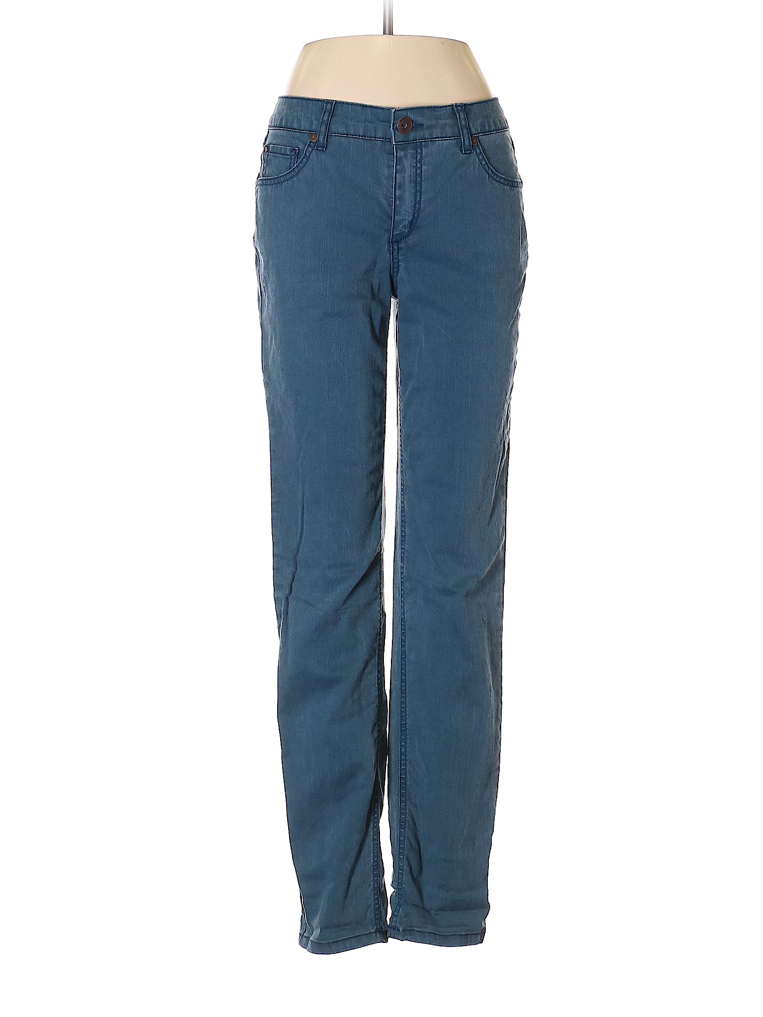 Ruff Hewn Solid Blue Jeans Size 6 - 72% off | thredUP