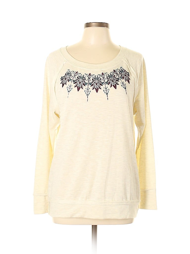 Knox Rose Graphic Ivory Sweatshirt Size M - 79% off | thredUP