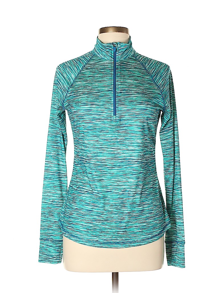 Exertek 100% Polyester Print Blue Track Jacket Size M - 75% off | thredUP