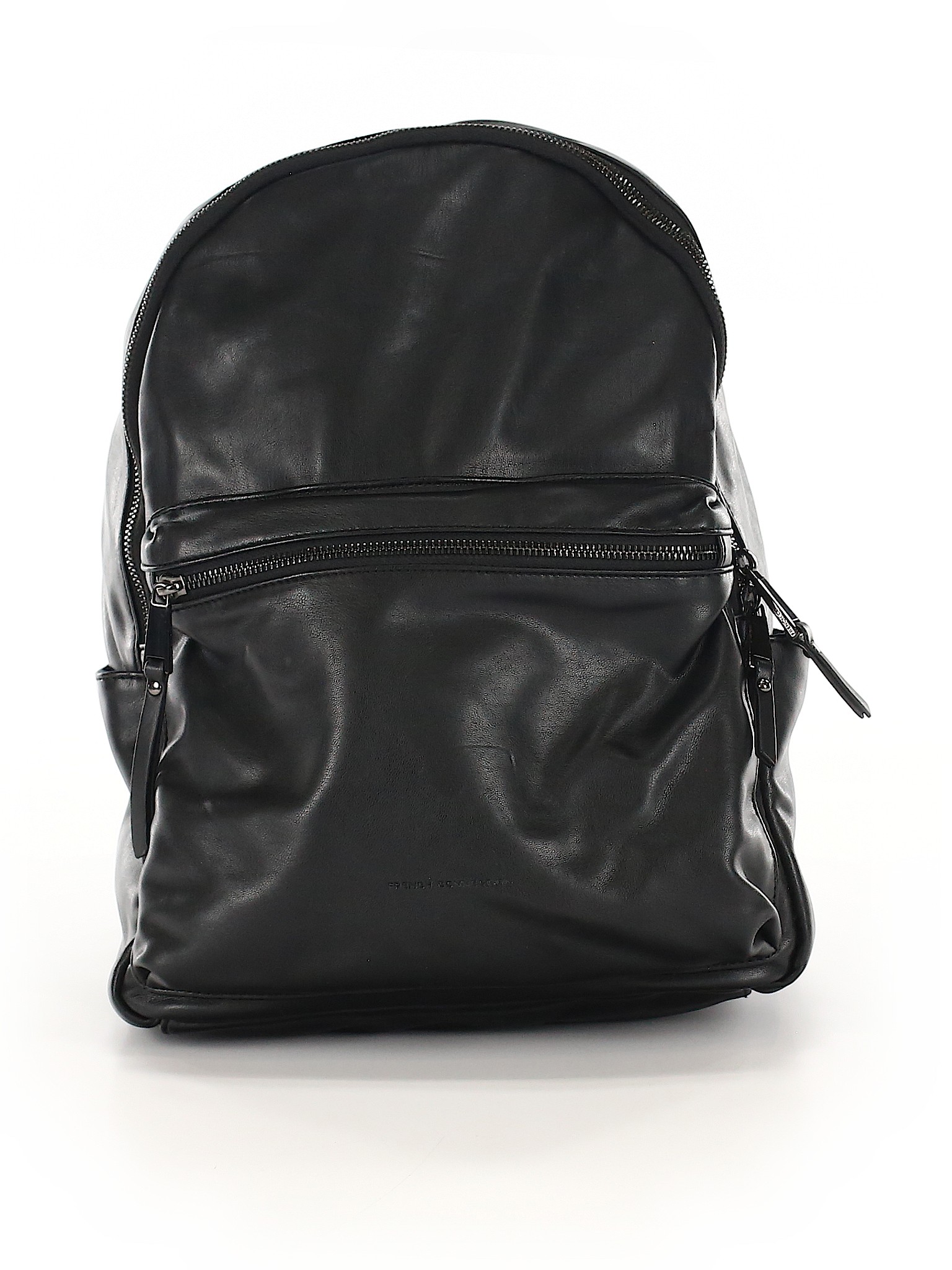 French Connection Solid Black Backpack One Size - 30% off | thredUP