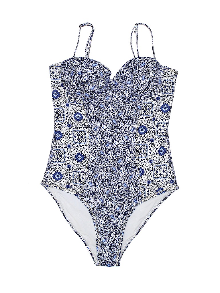 Ondademar Blue One Piece Swimsuit Size M 60 Off Thredup
