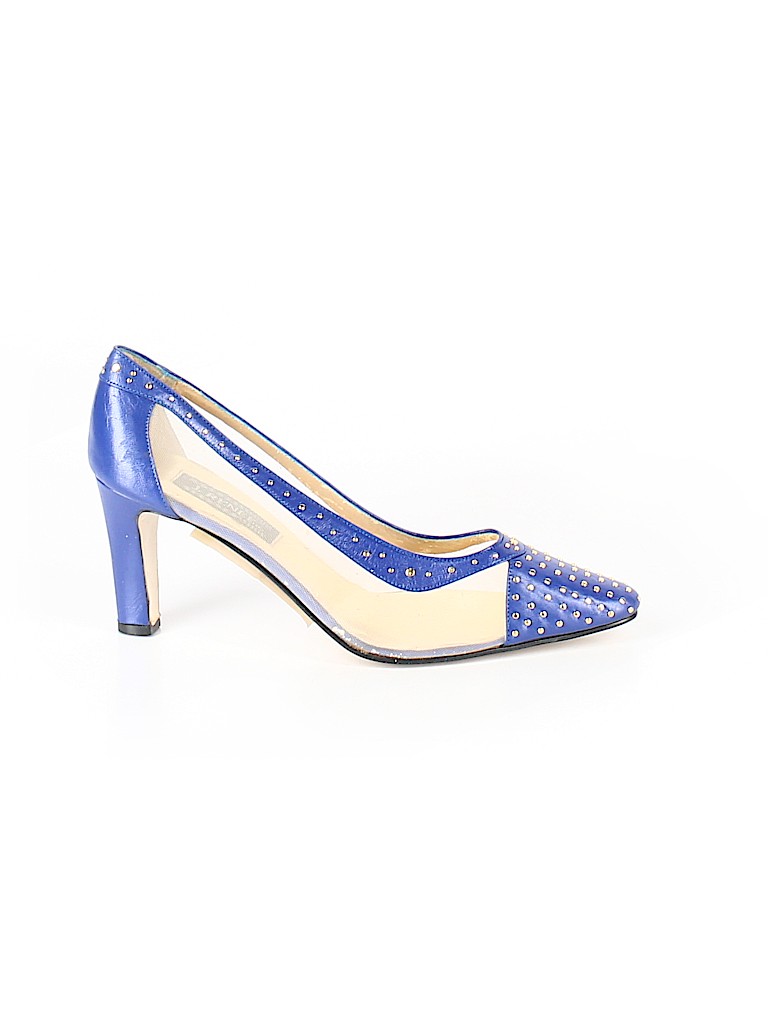 J. Renee Solid Blue Heels Size 11 - 82% off | thredUP