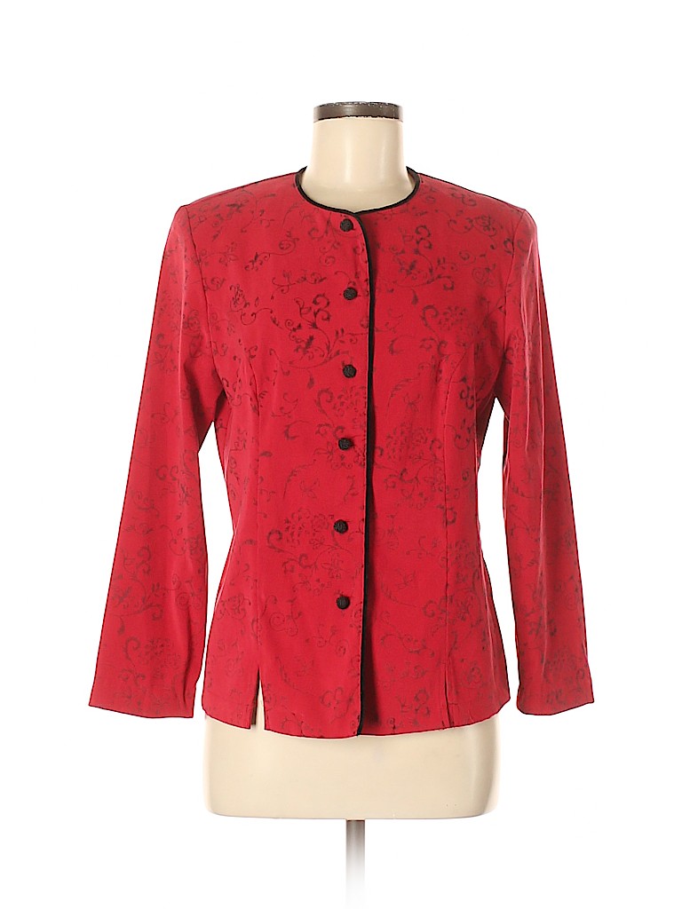 Elementz Solid Red Jacket Size M - 94% off | thredUP