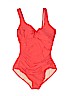 Talbots Solid Red One Piece Swimsuit Size 12 - 74% off | thredUP
