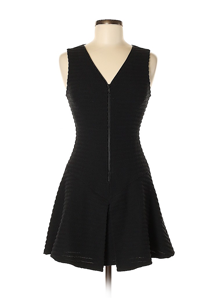 Theory Solid Black Casual Dress Size 0 92 Off Thredup