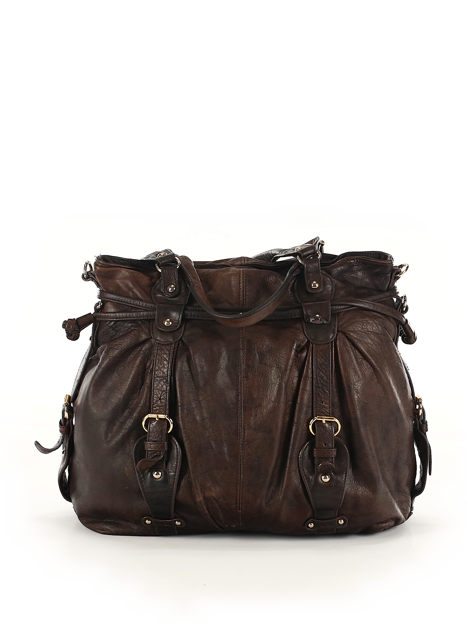Sabina Solid Brown Shoulder Bag One Size - 75% off | thredUP