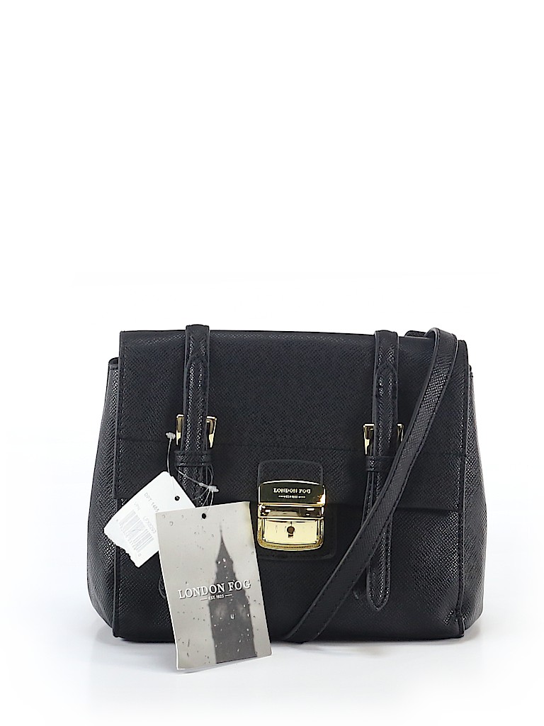 London Fog Solid Black Crossbody Bag One Size - 73% off | thredUP