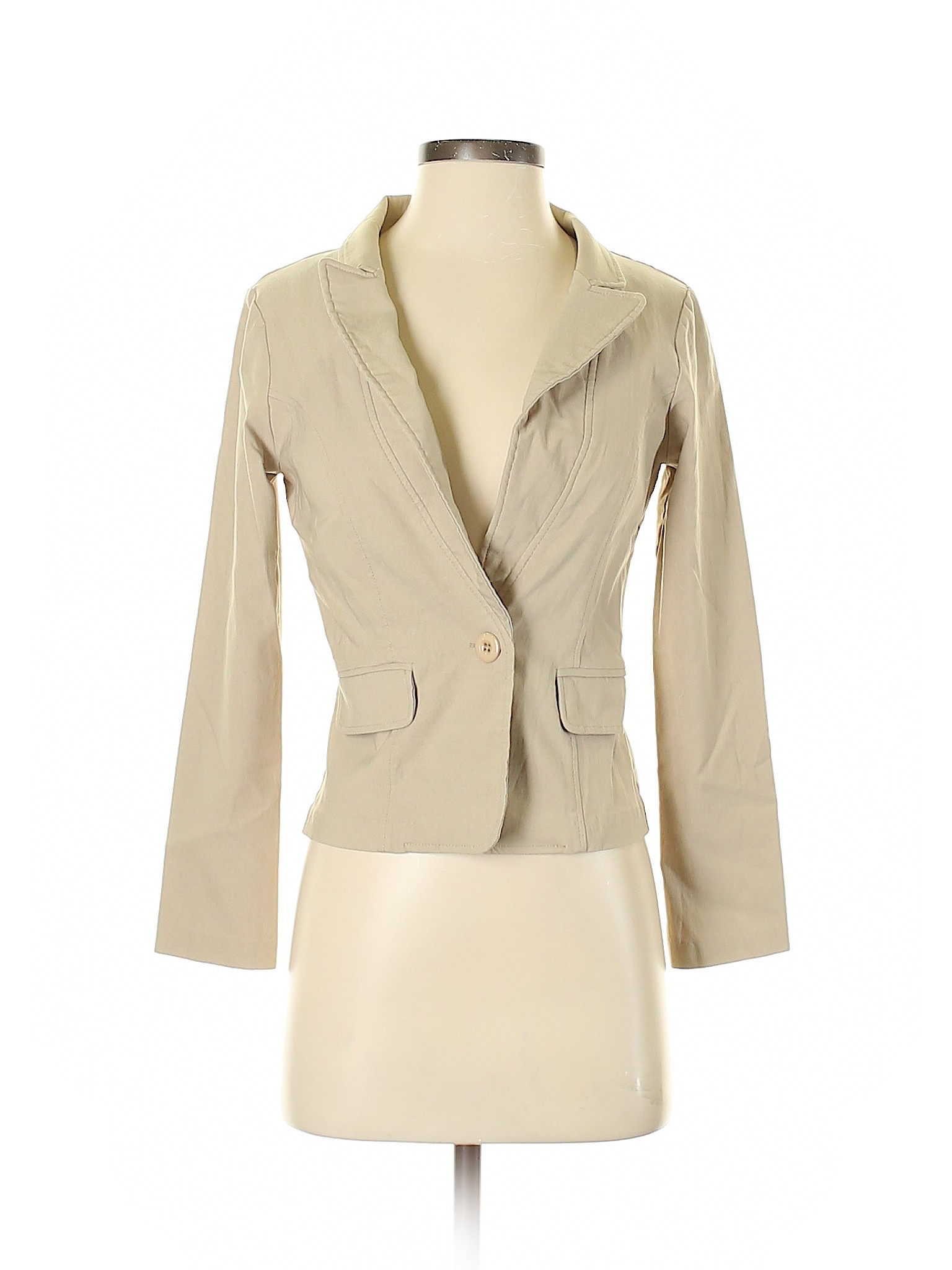 Active USA Collection Solid Tan Jacket Size S - 91% off | thredUP