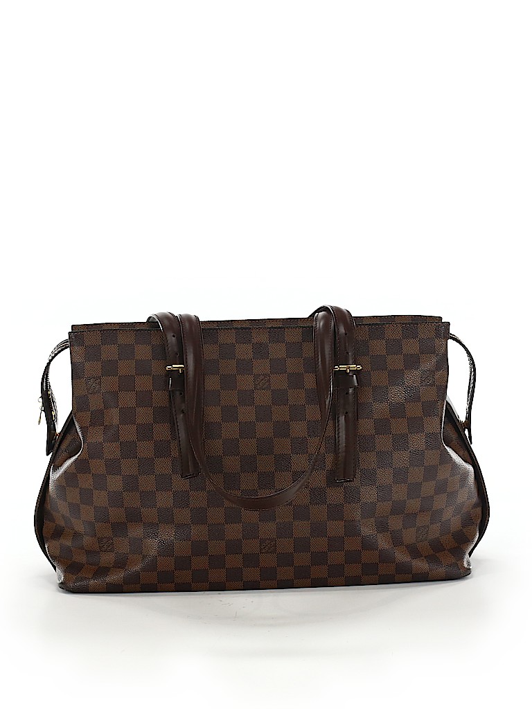Louis Vuitton Purse Brown Checkered Pattern | semashow.com