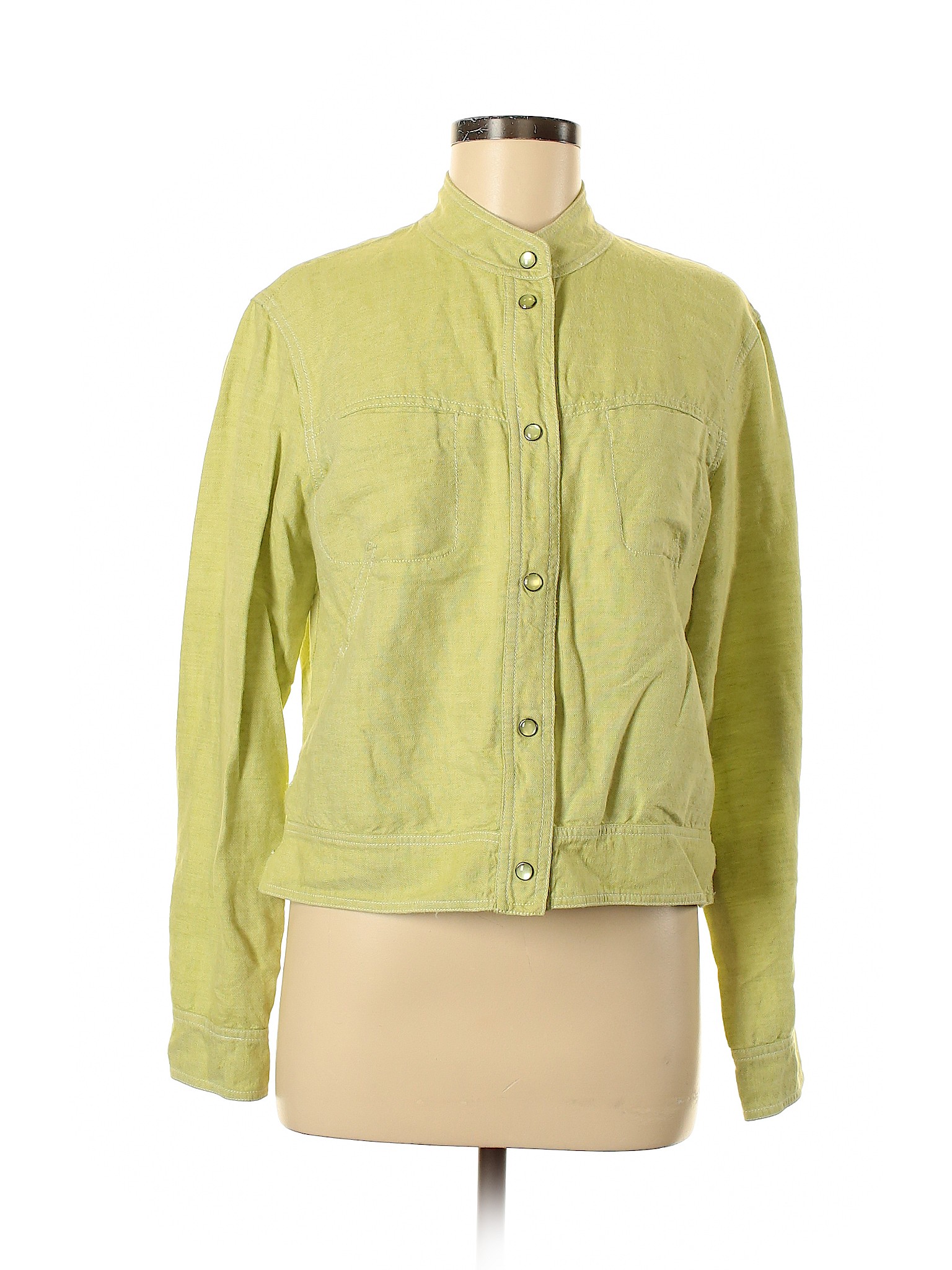 J.Jill Green Jacket Size M - 96% off | thredUP
