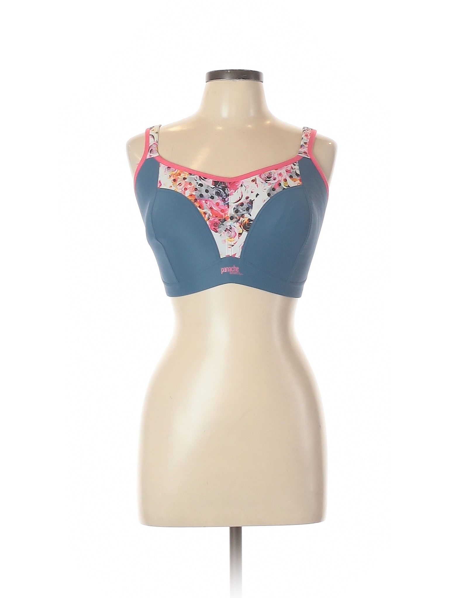 Panache Sport Graphic Teal Sports Bra Size 30GG - 71% off | thredUP