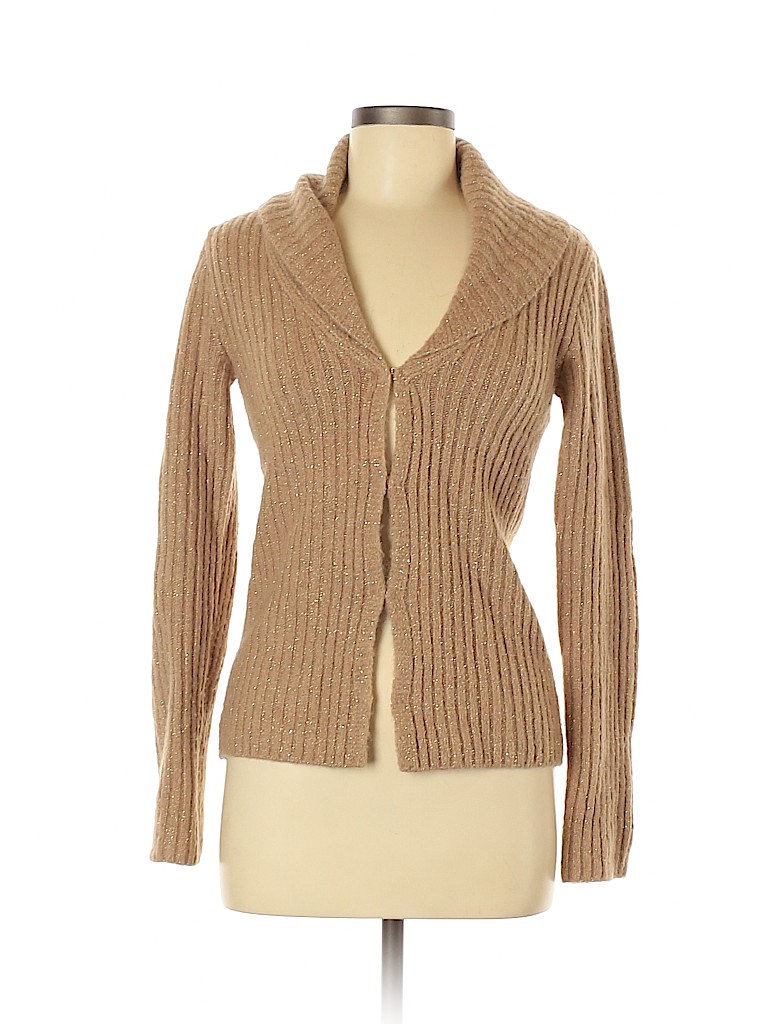 Express Solid Tan Cardigan Size M - 84% off | thredUP