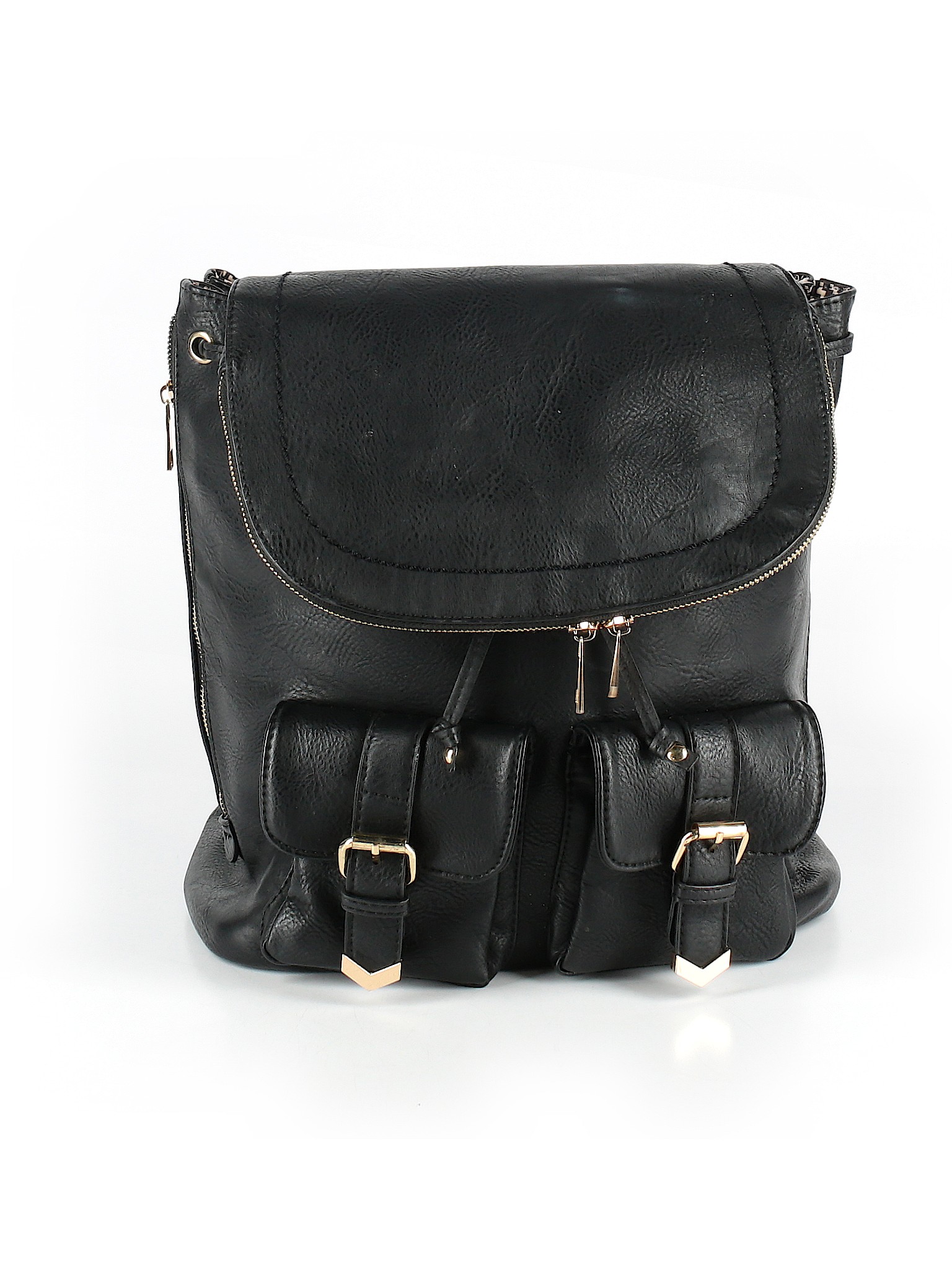 Madison West Solid Black Backpack One Size - 63% off | thredUP