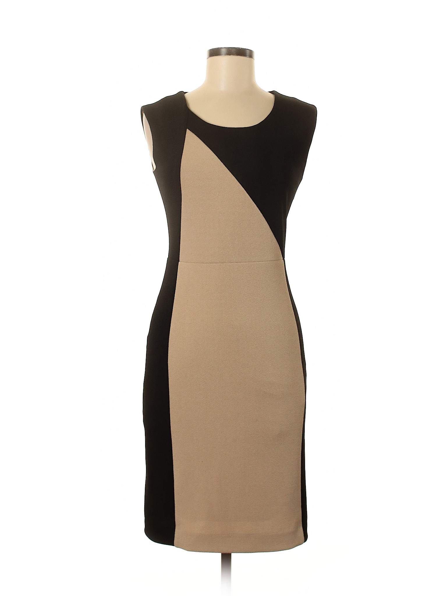 Ruby Belle Color Block Solid Tan Casual Dress Size 2 - 79% off | ThredUp