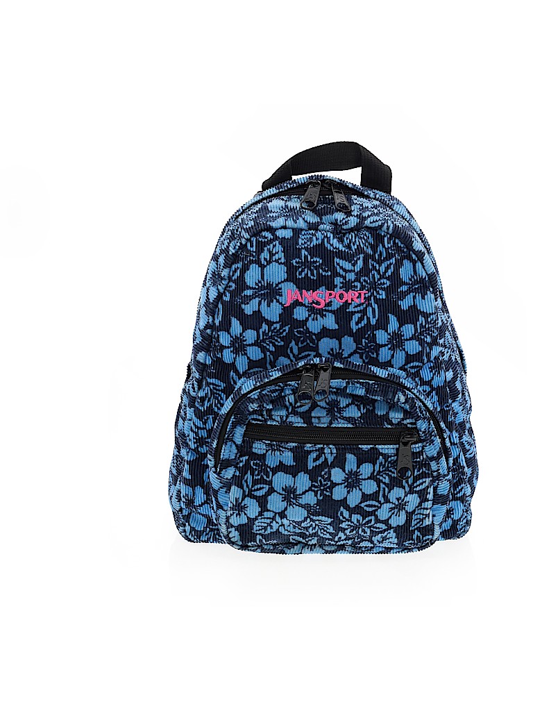Jansport Floral Blue Backpack One Size - 50% off | thredUP