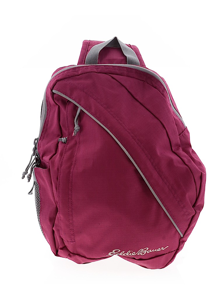 Eddie Bauer Solid Pink Backpack One Size - 66% off | thredUP