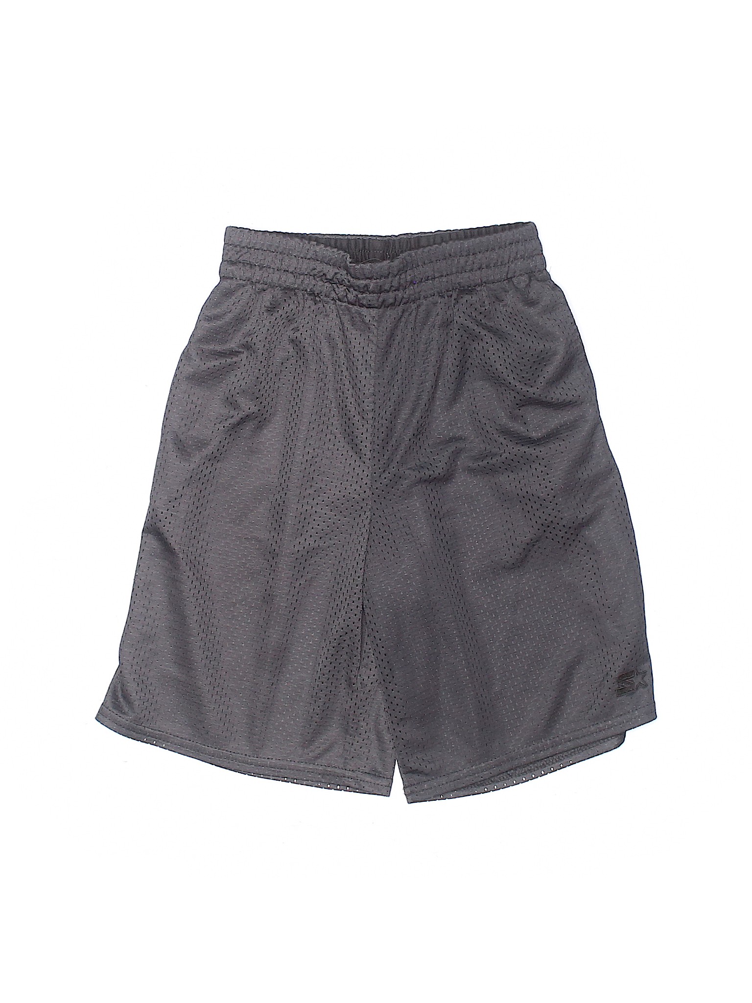 Starter 100% Polyester Gray Athletic Shorts Size 6 - 7 - 60% off | thredUP
