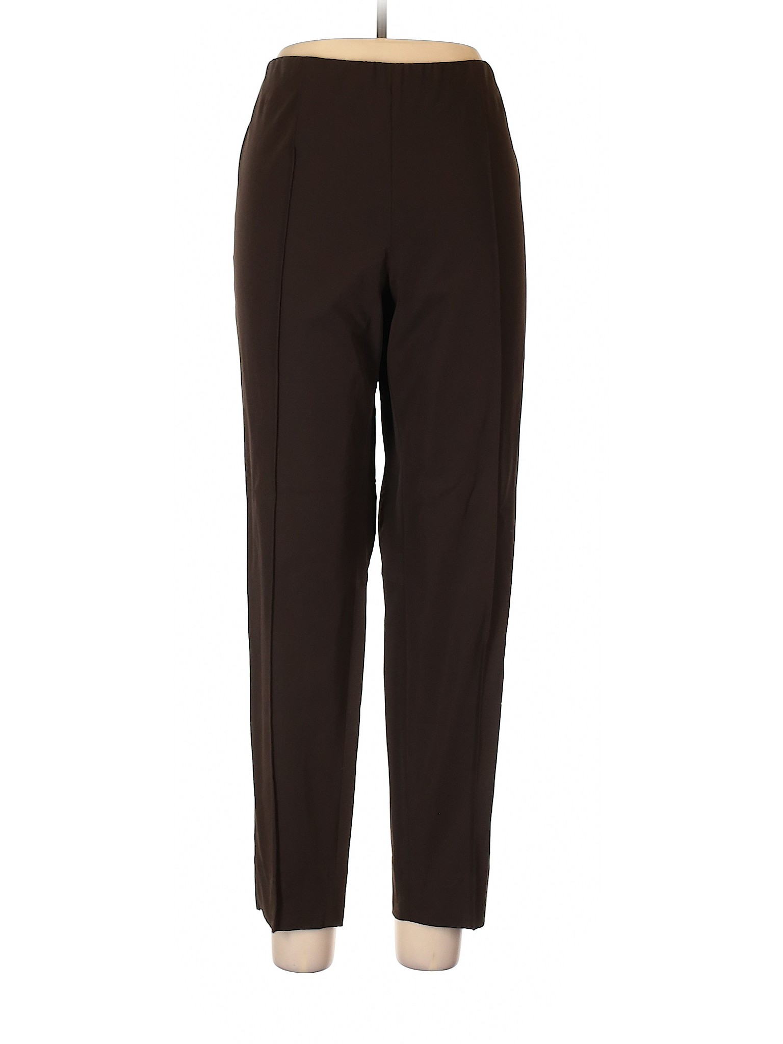 Basler Solid Brown Dress Pants Size 44 (EU) - 96% off | thredUP