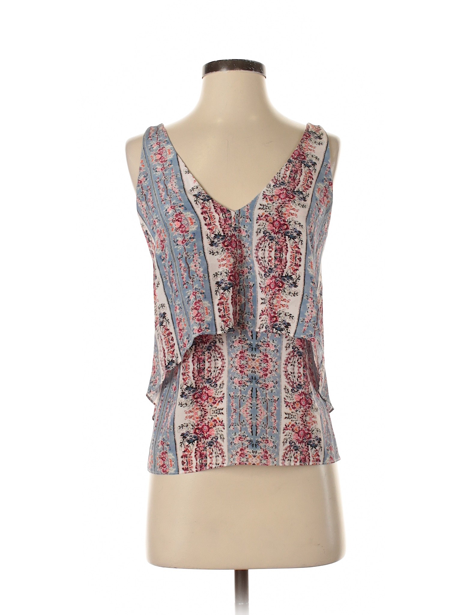 Intermix Women Blue Sleeveless Blouse P | eBay
