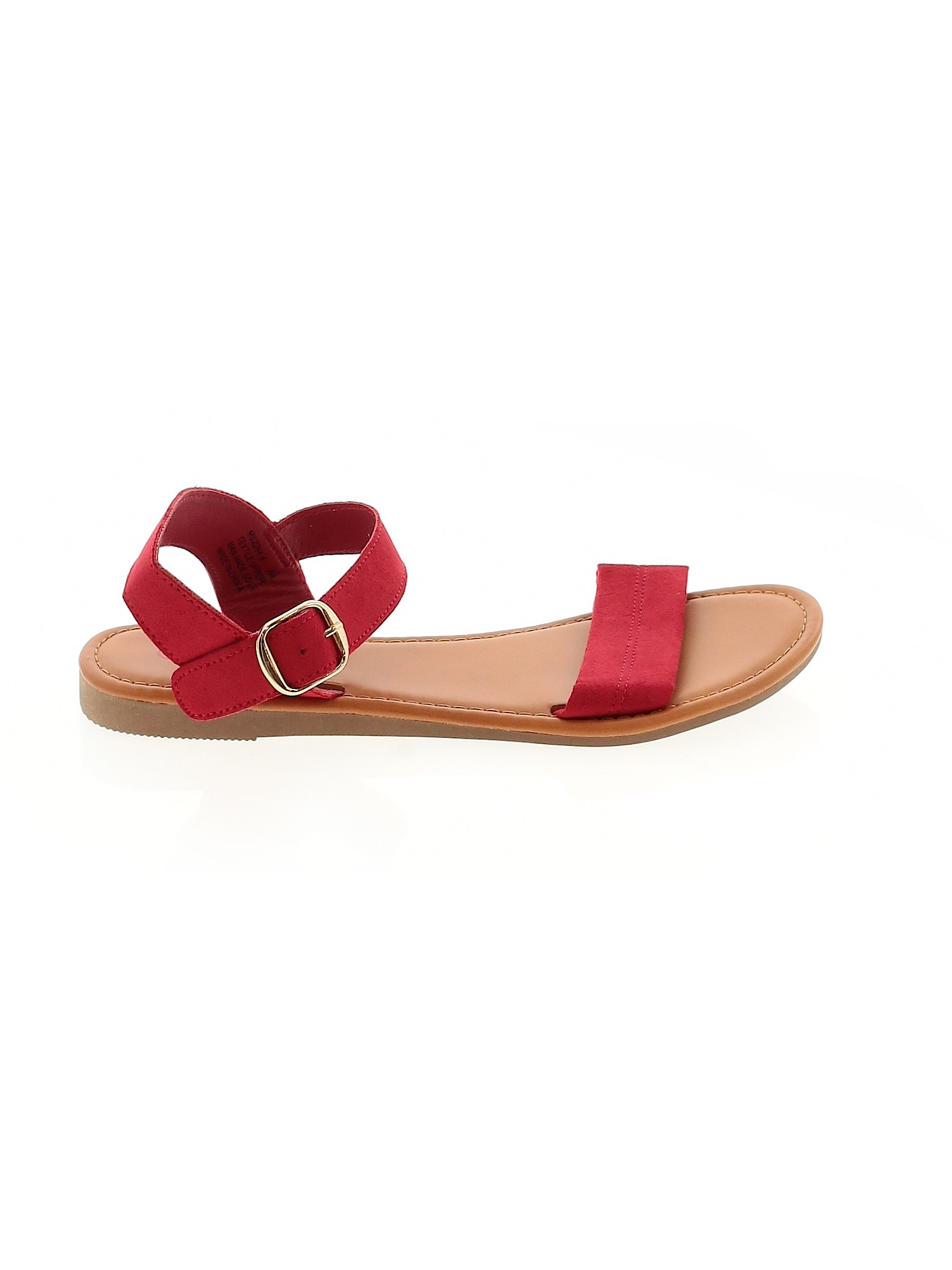 Rouge Red Sandals Size 7 - 52% off | ThredUp