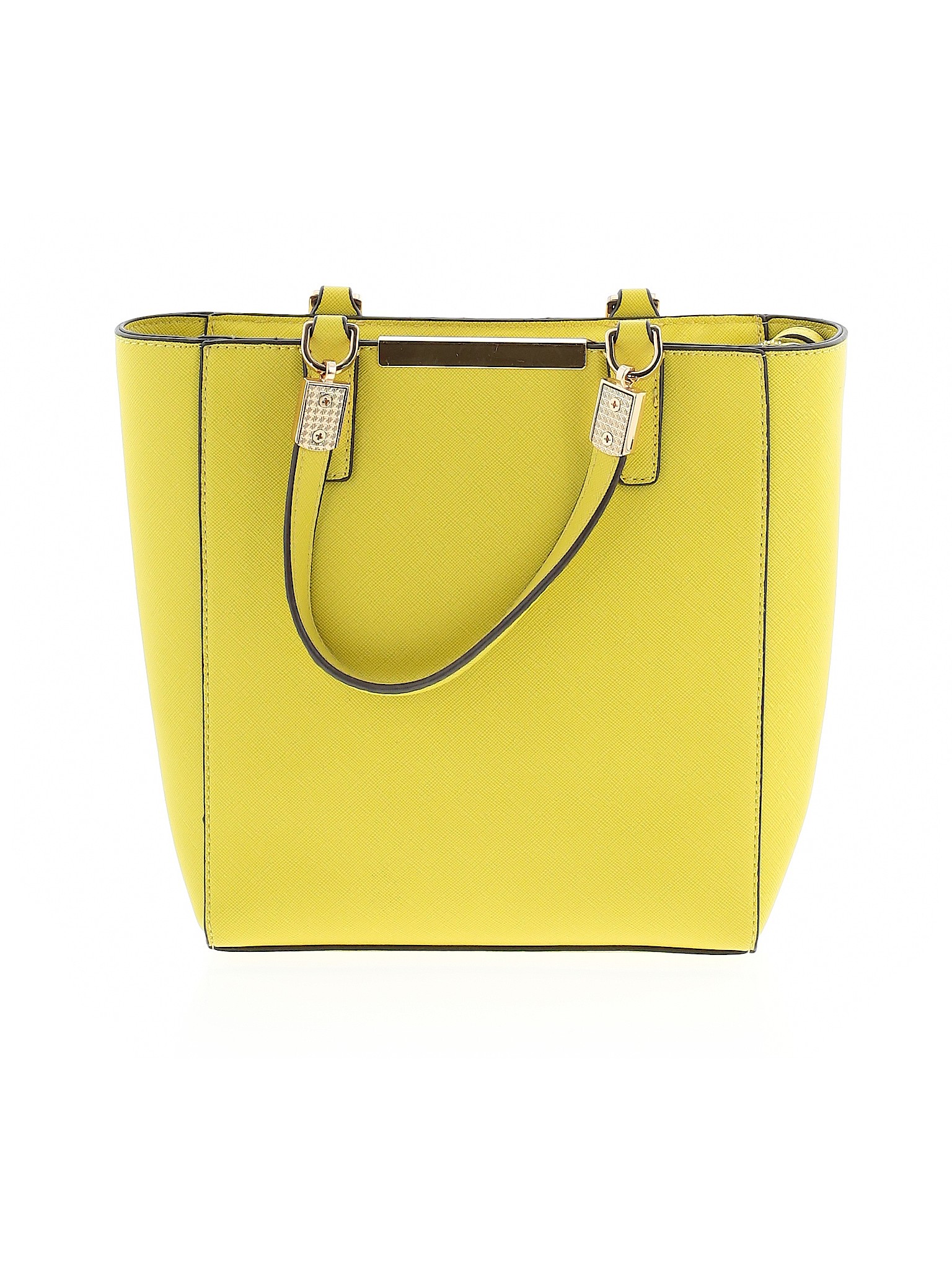 Inzi Solid Yellow Satchel One Size - 74% off | thredUP
