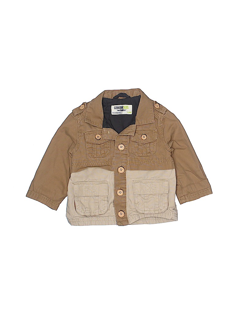 Genuine Kids from Oshkosh Tan Jacket Size 12 mo - 63% off | thredUP