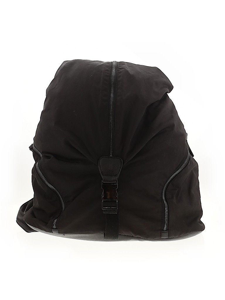 Fabletics Solid Brown Black Backpack One Size - 65% off | thredUP