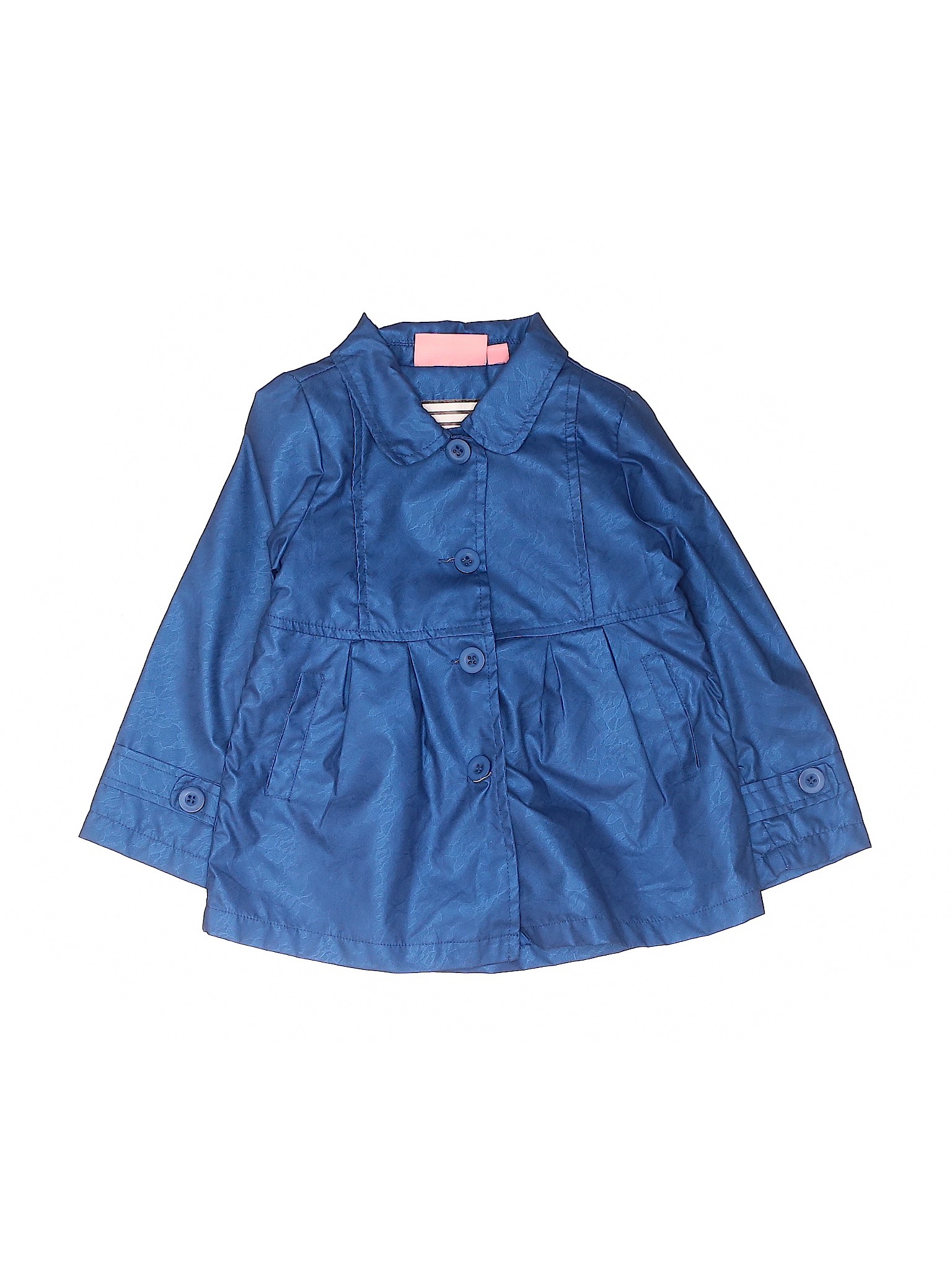 Knot So Bad 100% Polyester Blue Jacket Size 2 - 58% off | ThredUp