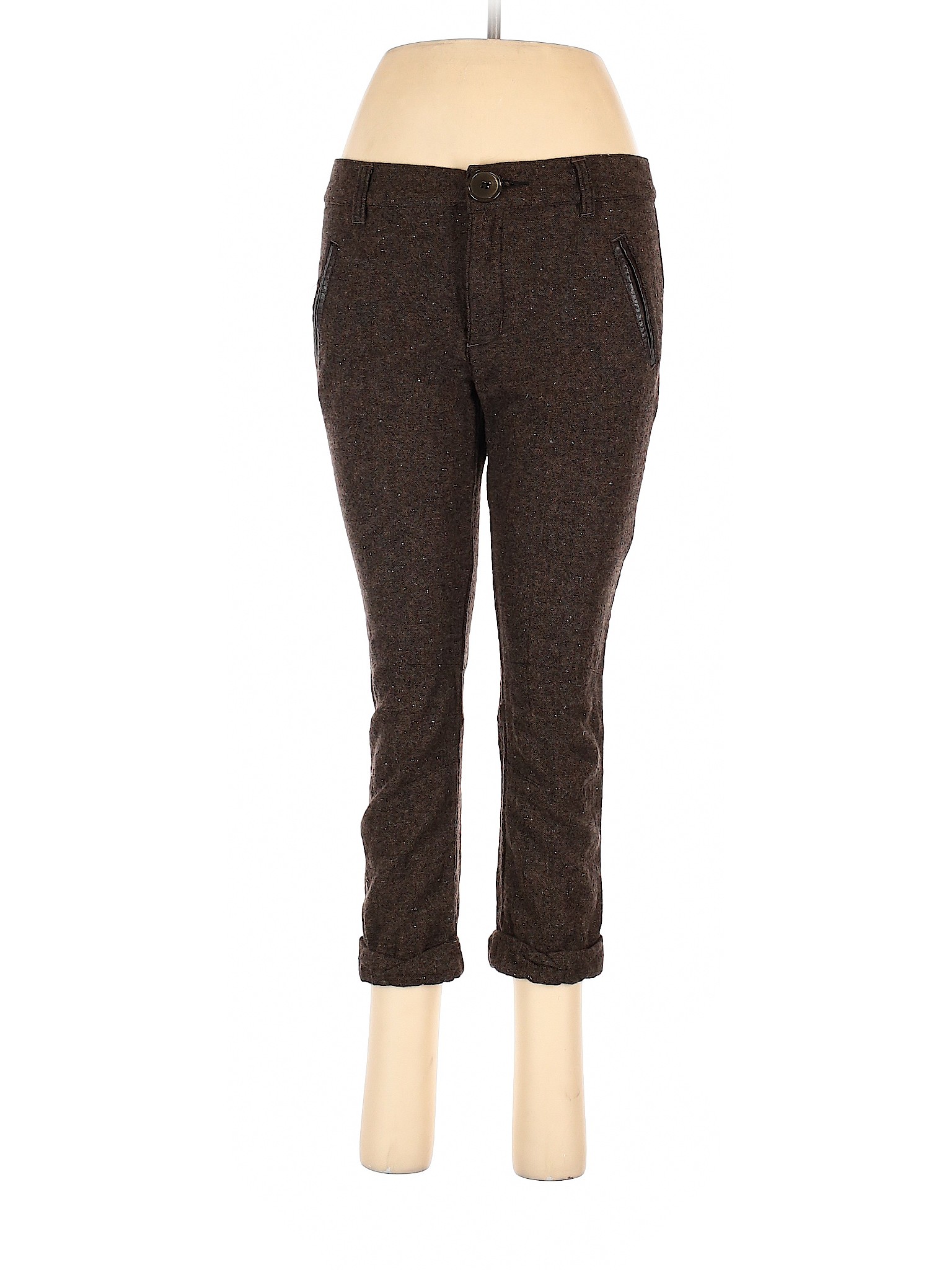 Free People Brown Casual Pants Size 6 - 78% off | thredUP