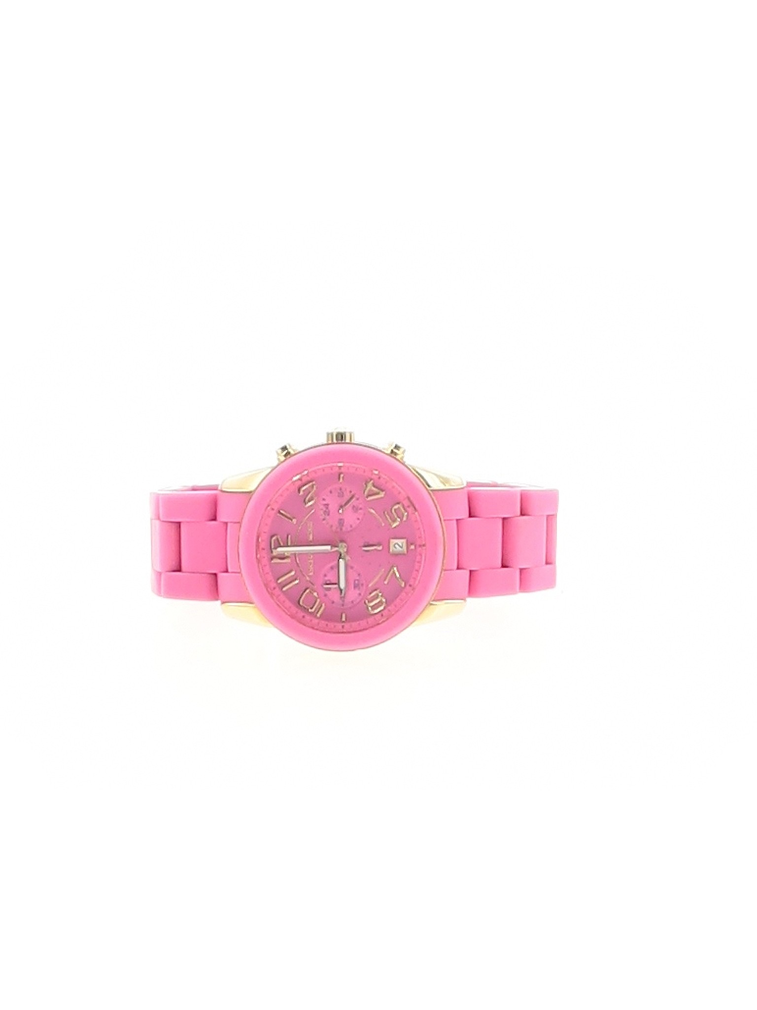 MICHAEL Michael Kors Solid Pink Watch One Size - 75% off | thredUP