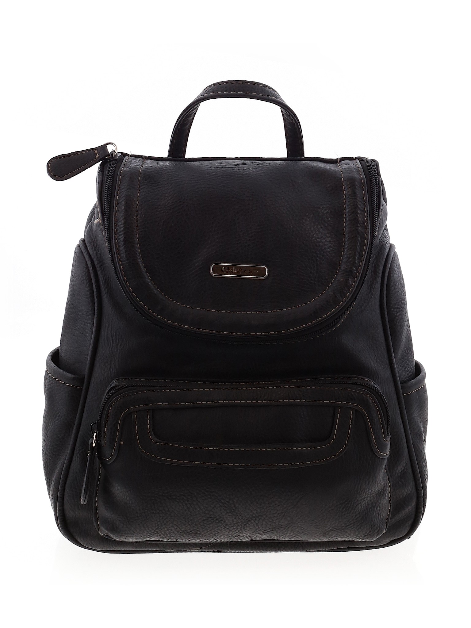 MultiSac Solid Brown Black Backpack One Size - 50% off | thredUP
