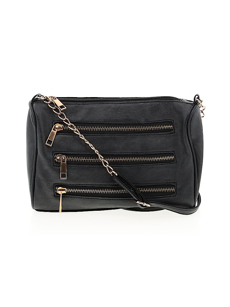 Payless Solid Black Crossbody Bag One Size - 75% off | thredUP