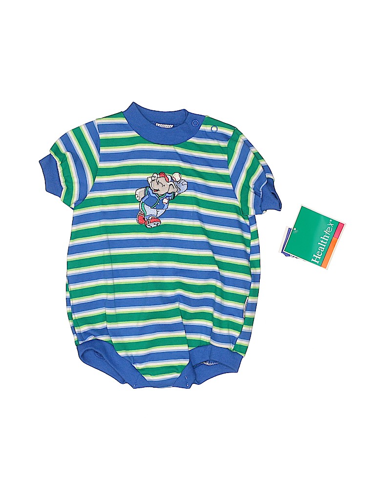Healthtex 100% Cotton Blue Short Sleeve Onesie Size 12 mo - 43% off ...