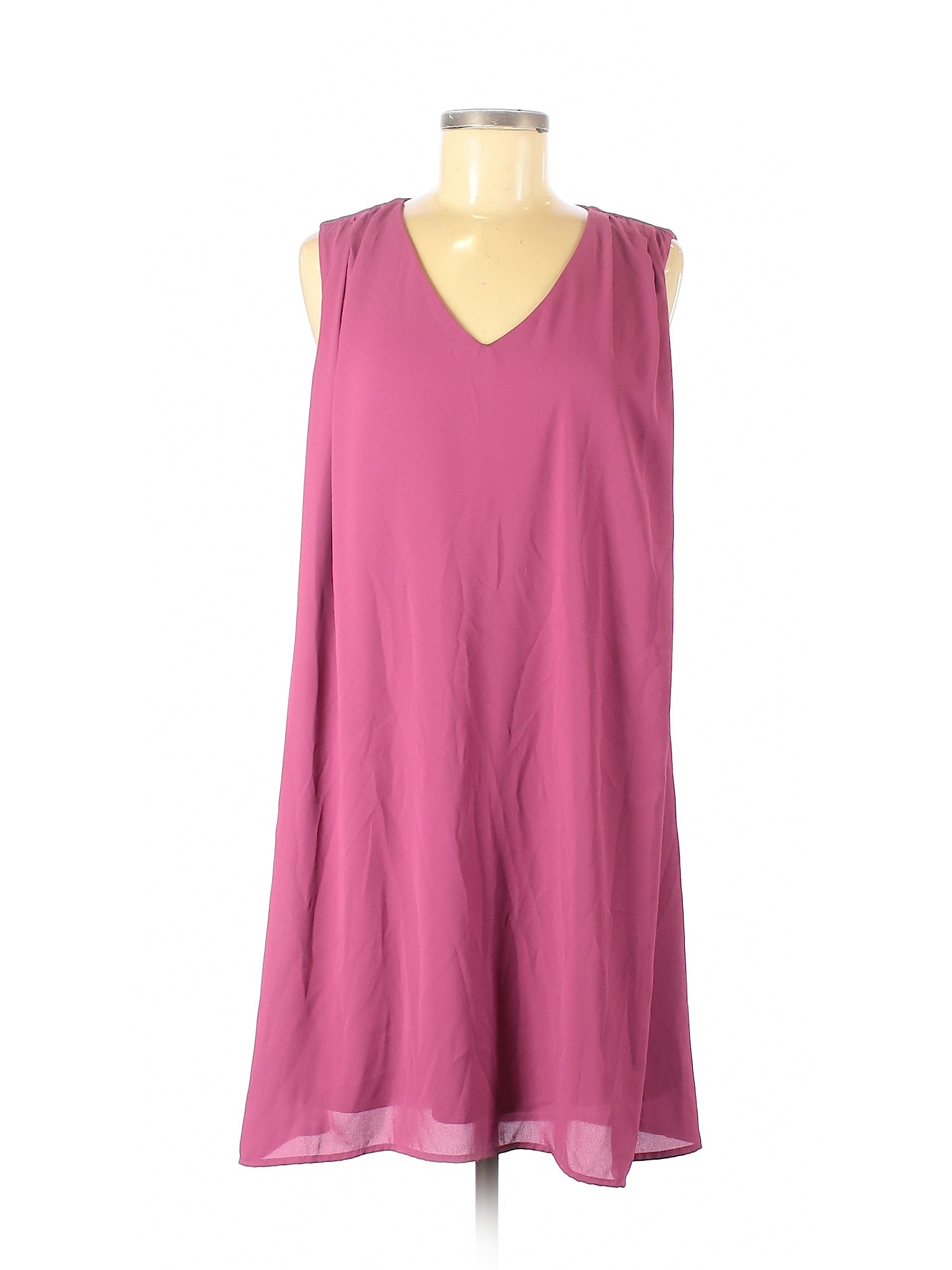 B Collection by Bobeau Women Purple Casual Dress M | eBay