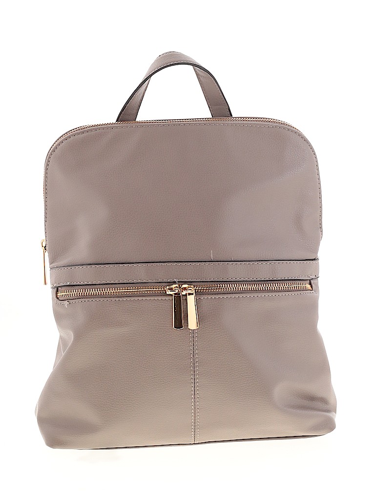 A New Day Solid Gray Backpack One Size - 40% off | thredUP