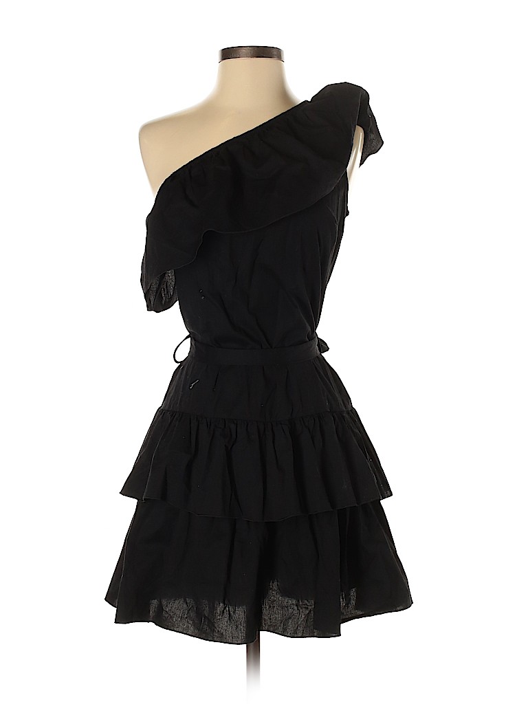 Assorted Brands Solid Black Cocktail Dress Size S 76 Off Thredup