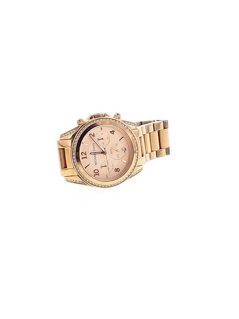 MICHAEL Michael Kors Solid Gold Watch One Size - 74% off | thredUP