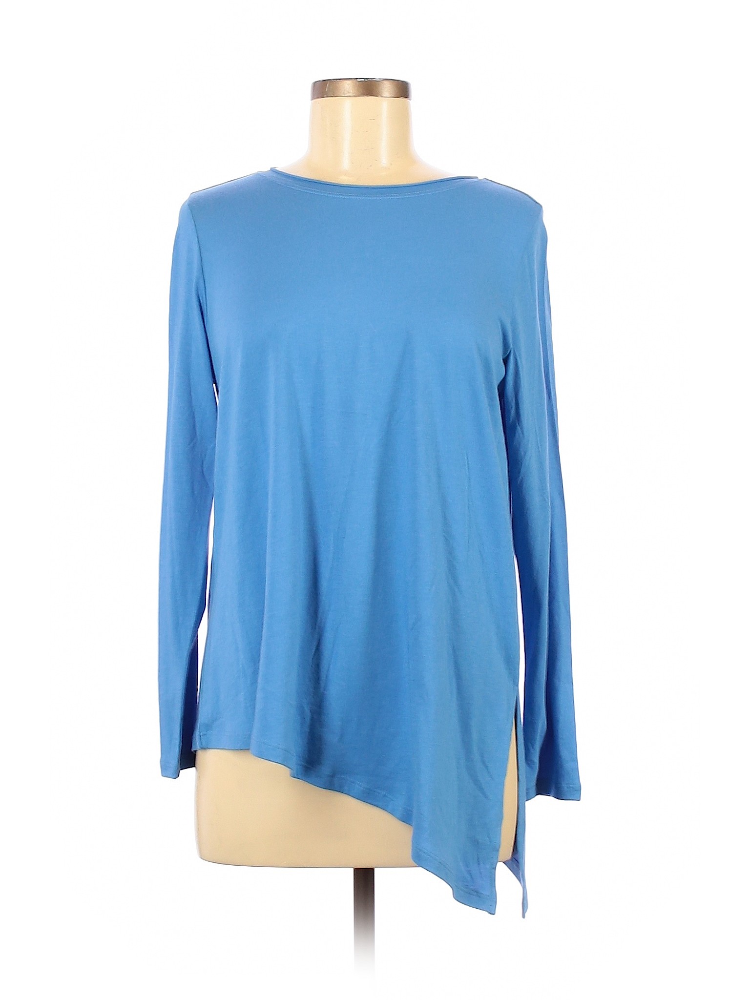 Lilla P Women Blue 3/4 Sleeve T-Shirt S | eBay