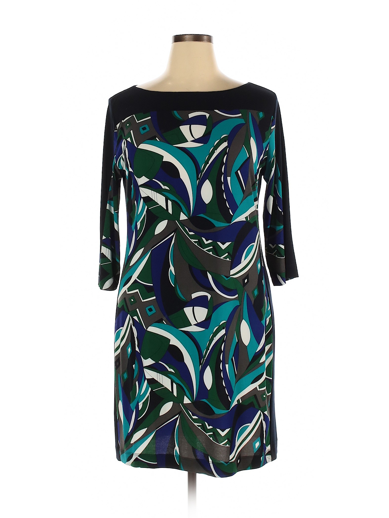 Banana Republic Factory Store Women Blue Casual Dress XL | eBay
