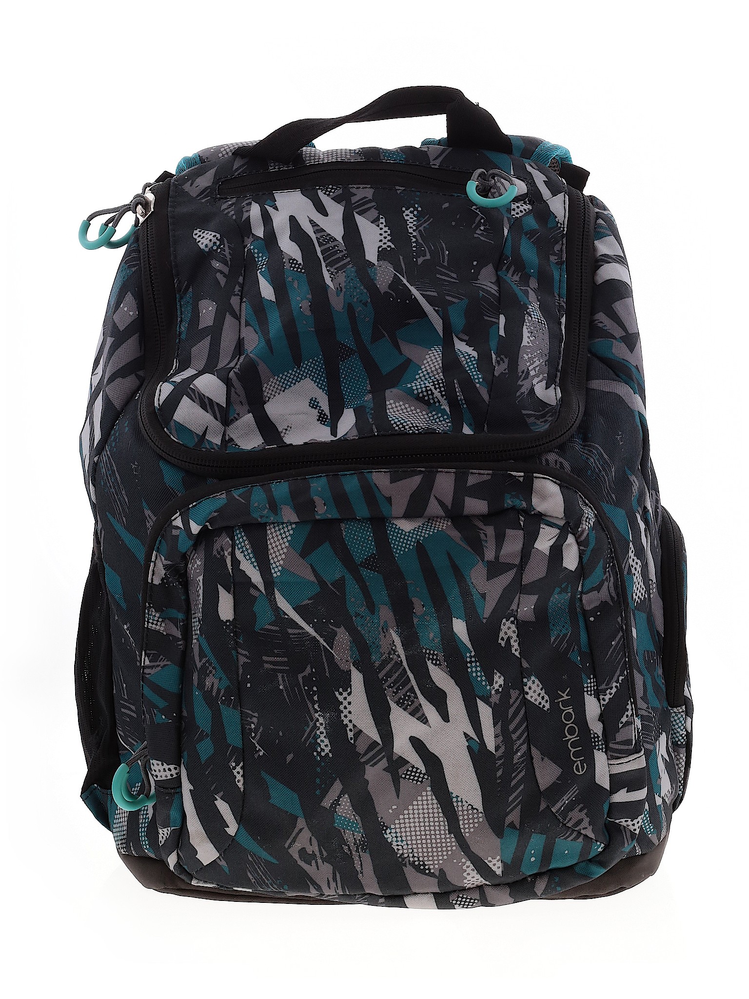 Assorted Brands Graphic Black Blue Backpack One Size - 45% off | thredUP