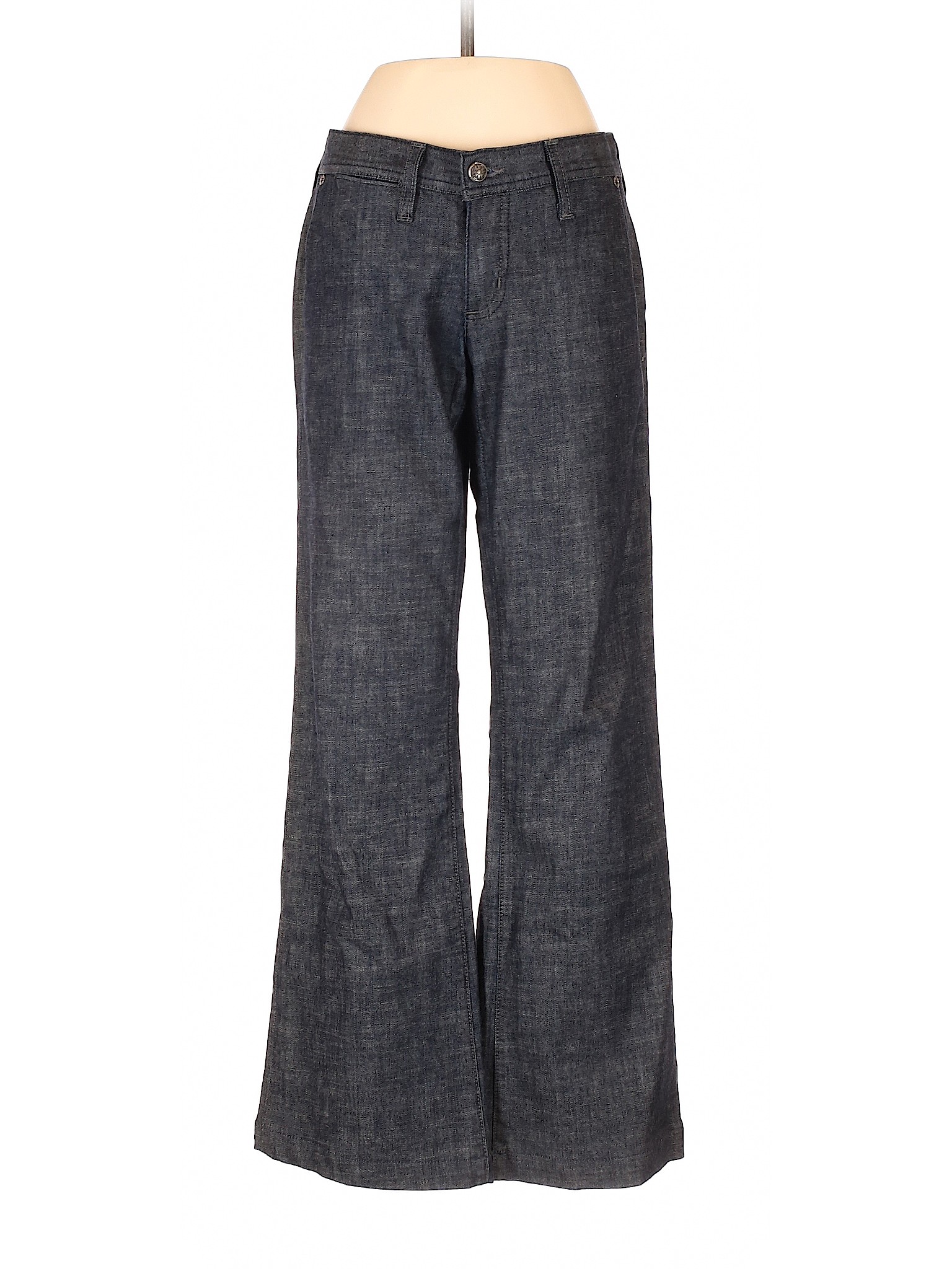 Habitual Solid Blue Jeans 26 Waist - 95% off | thredUP