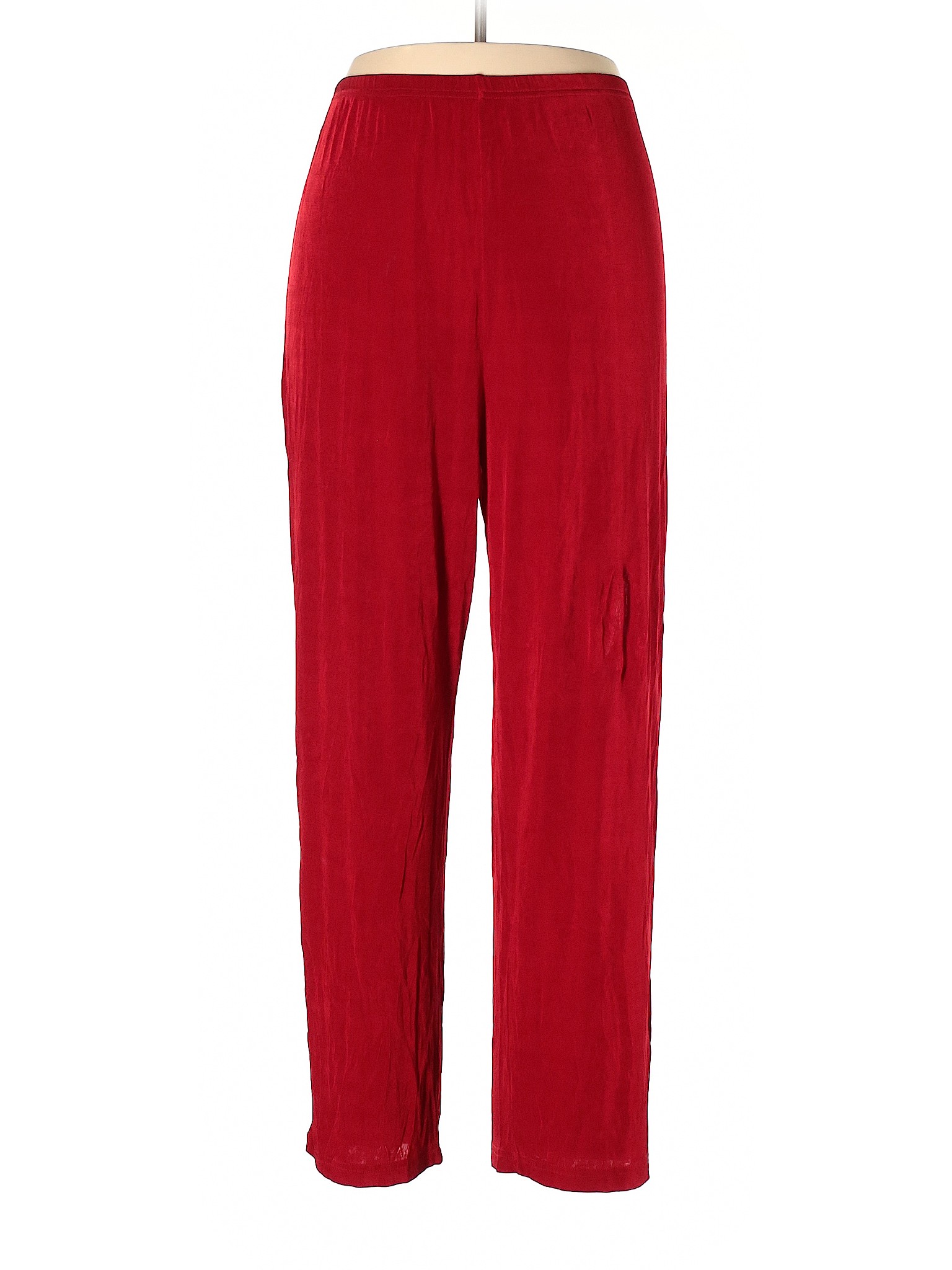 Slinky Brand Solid Red Casual Pants Size 1X (Plus) - 77% off | thredUP