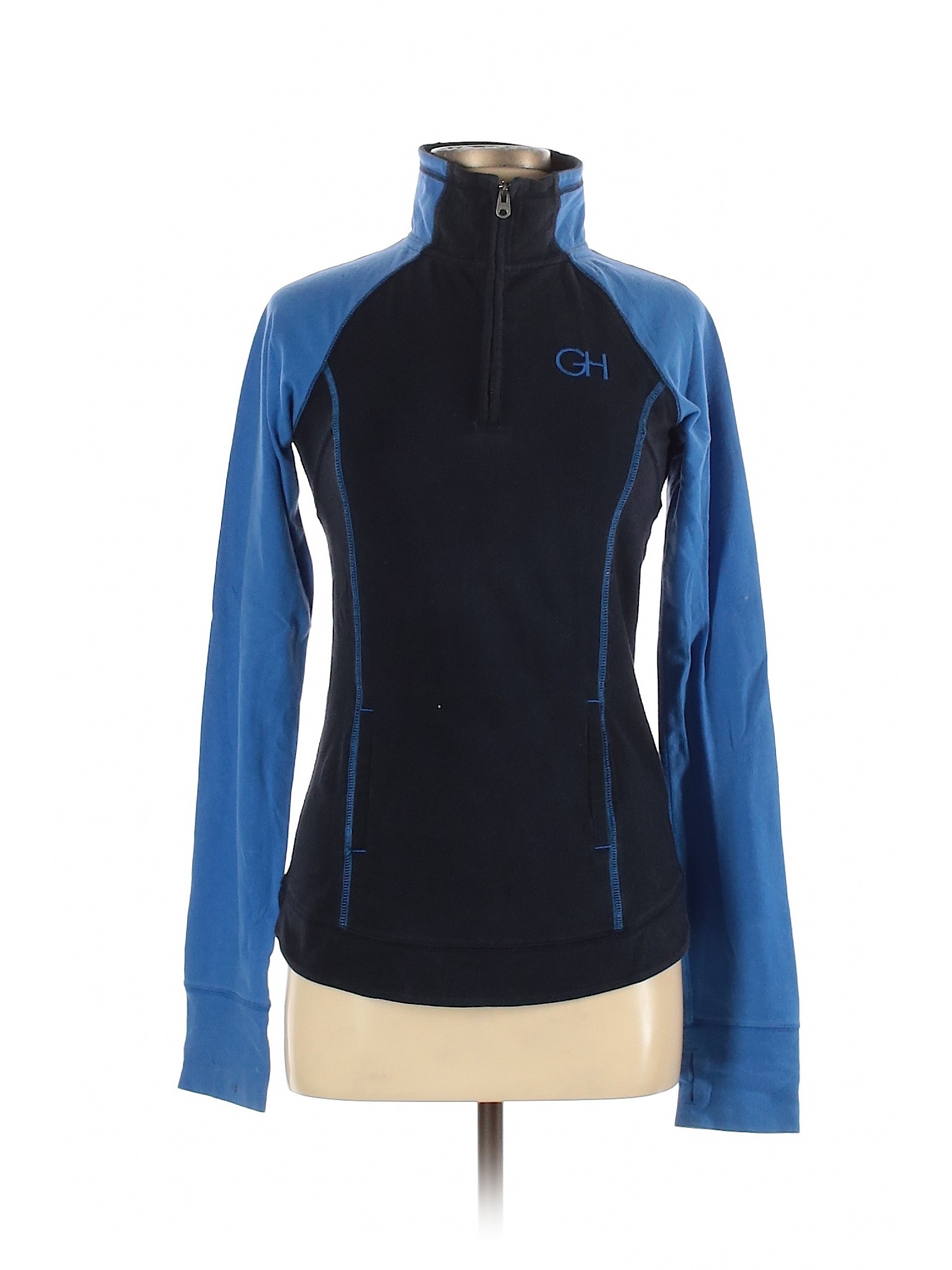 Gilly Hicks Solid Blue Track Jacket Size S - 76% off | thredUP