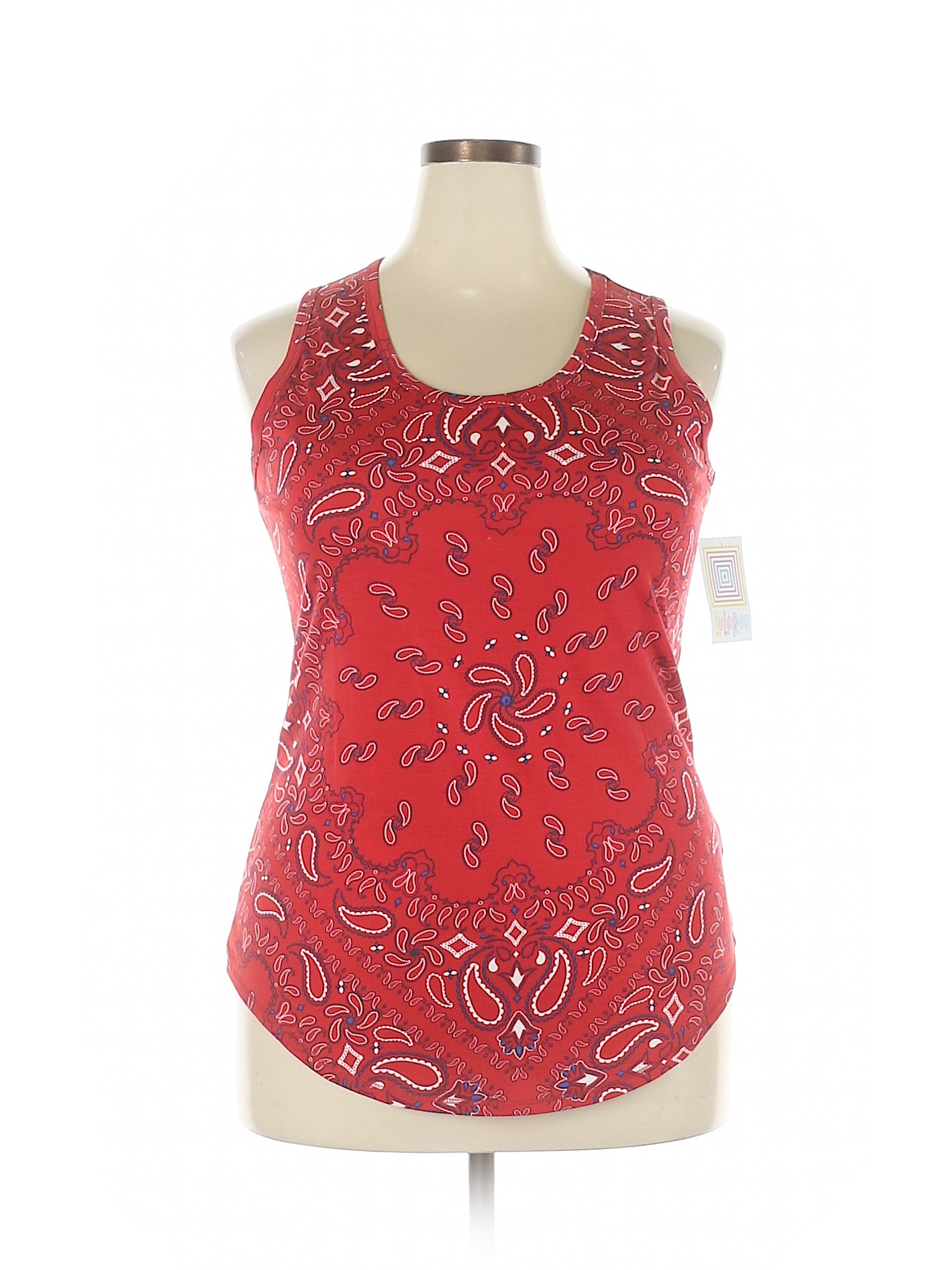 Lularoe Red Tank Top Size XXL - 33% off | thredUP