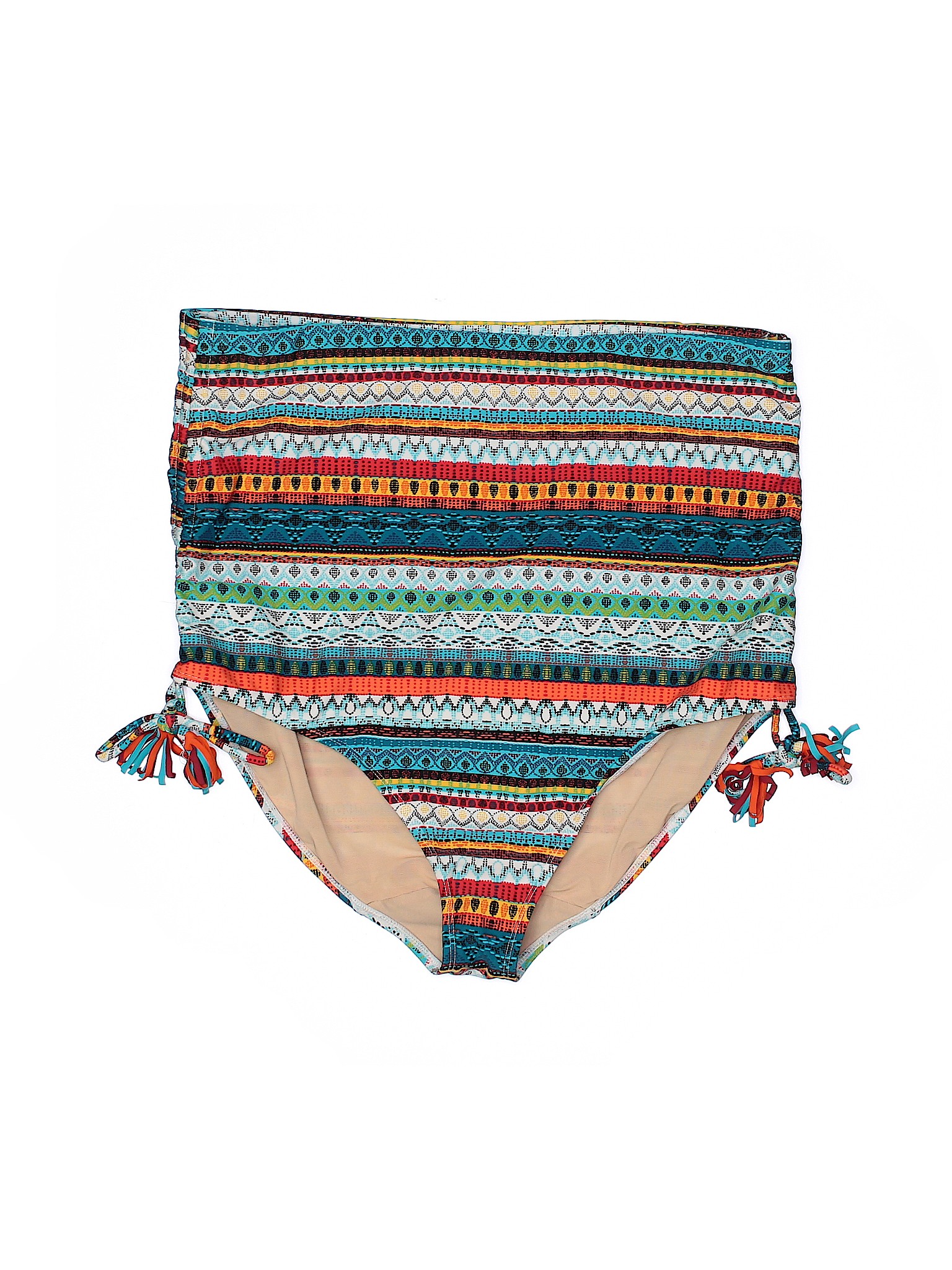 Swim By Cacique Stripes Blue Swimsuit Bottoms Size 18 Plus 20 Off