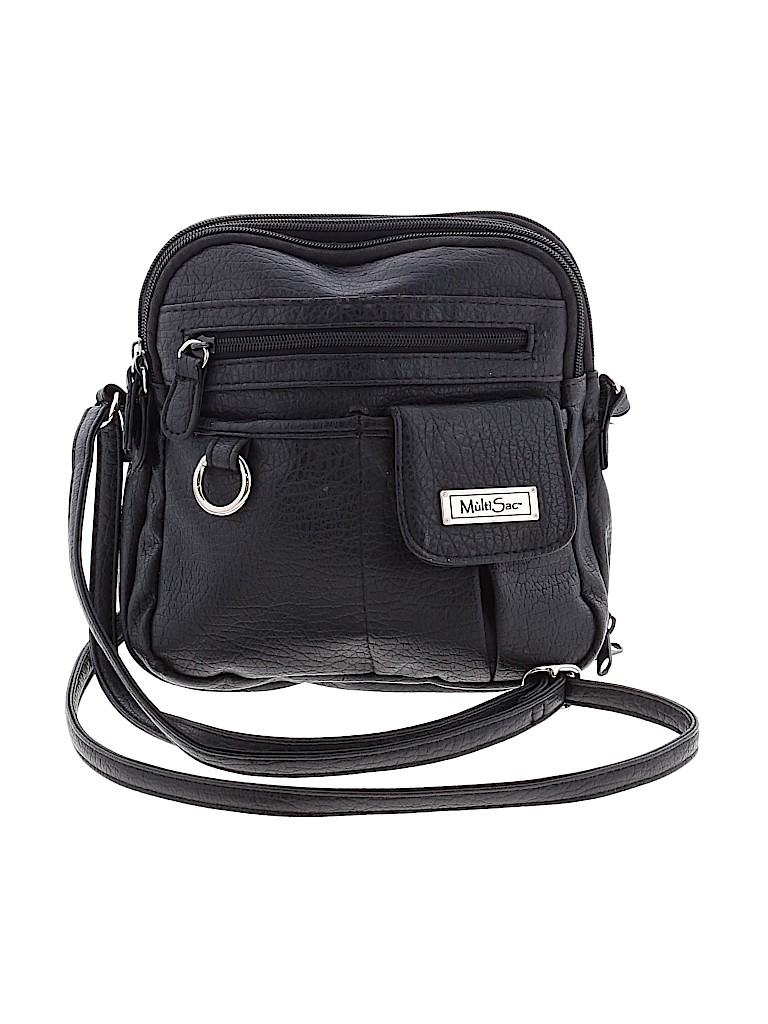 MultiSac Solid Black Crossbody Bag One Size - 66% off | thredUP